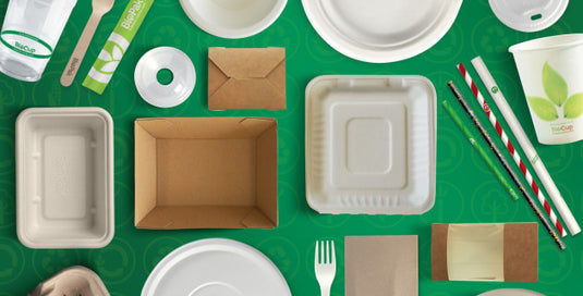 TRAY 2 Cup Holder Green Choice x 400 – Northland Cleaning Supplies