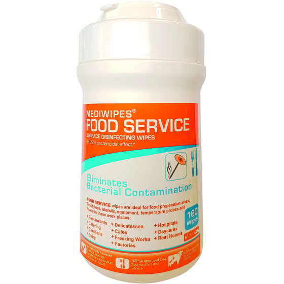 MediWipes Disinfectant FOODSERVICE 160/Tub – Northland Cleaning Supplies